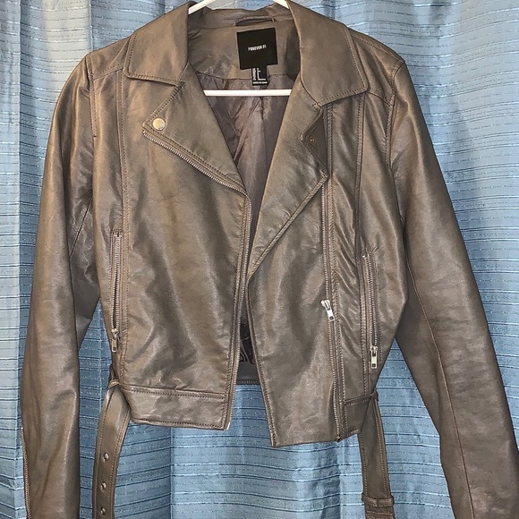 Jackets & Coats | Fake Leather Jacket | Poshmark